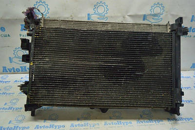 Радиатор кондиционера конденсер Jeep Cherokee KL 14-18 кривой, примят ...
