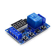Программируемое реле времени таймер реле ардуино JZ-801 5В с цифровым LED-дисплеем и таймером ...