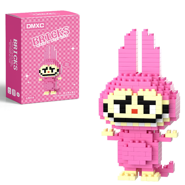 Конструктор Лабубу LABUBU 3D BRICKS — 150 Деталей, Мини-набор для Детей ...