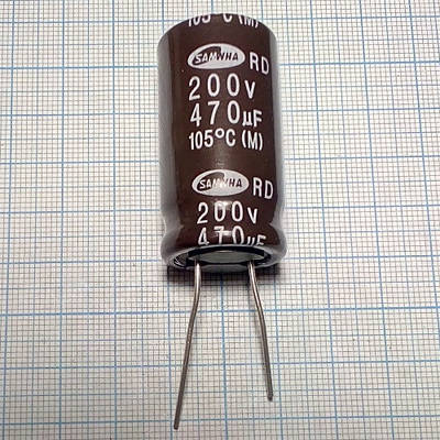 Конденсатор 6800мкФ 25В 105°C алюмінієвий електролітичний CapXon KF ...