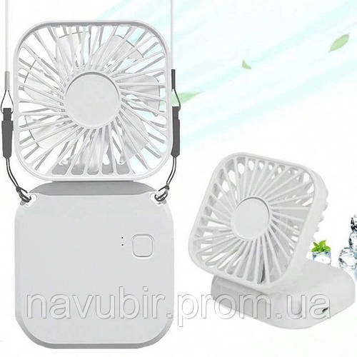 Портативний настільний вентилятор на акумуляторі Hachi Fan, білий ...