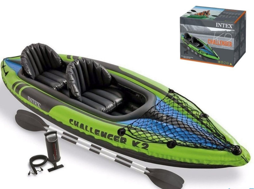 Надуфний човен Intex 68306 NP Challenger K2, ціна: 6020 ₴, купити на ...