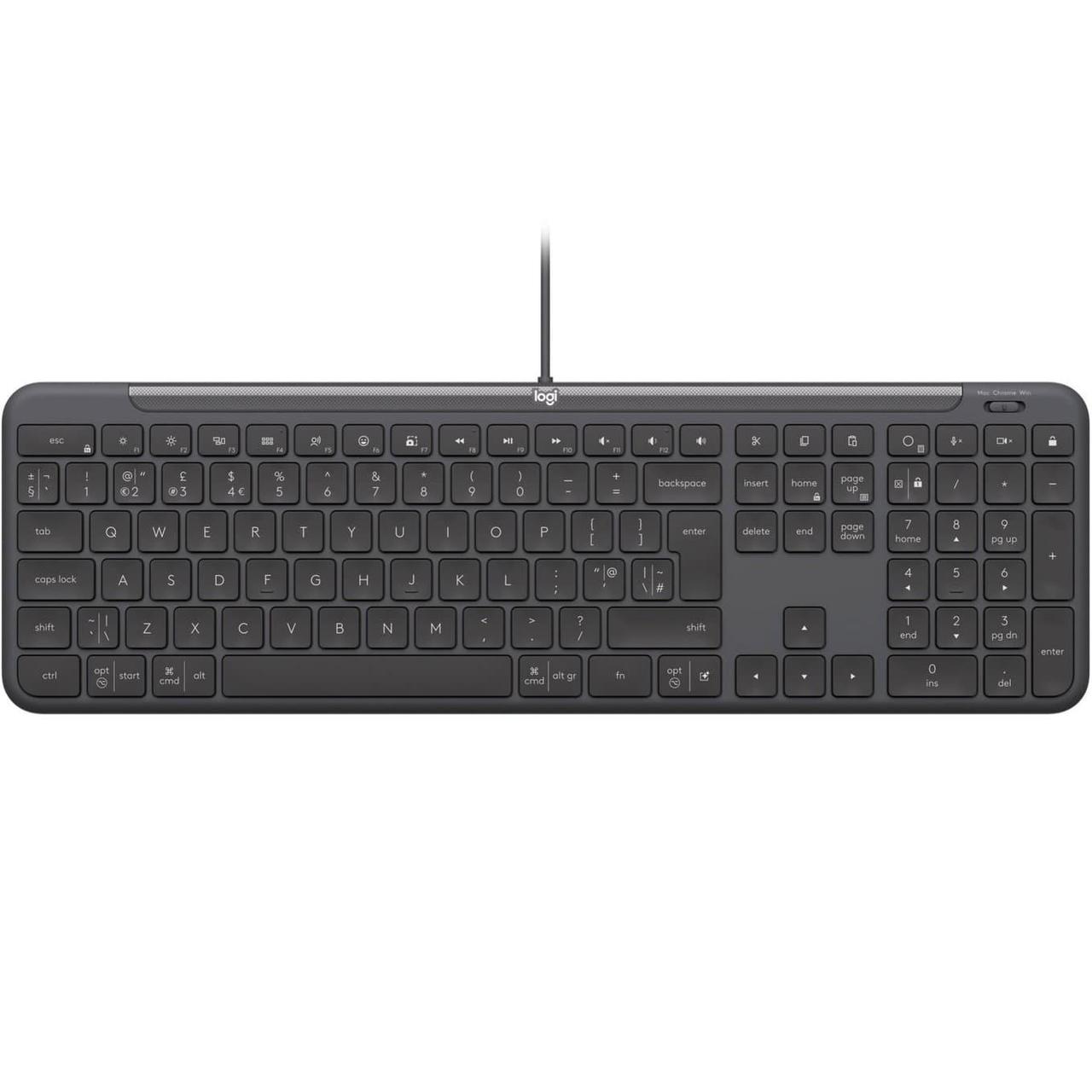 Клавіатура Logitech Signature Slim K620 Wired Keyboard for Business ...