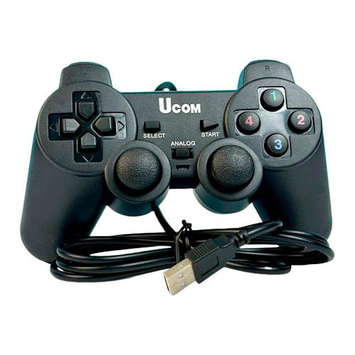 Провідний джойстик JOYPAD Ucom 208-1 для ПК та XBOX 1.4 м два ...