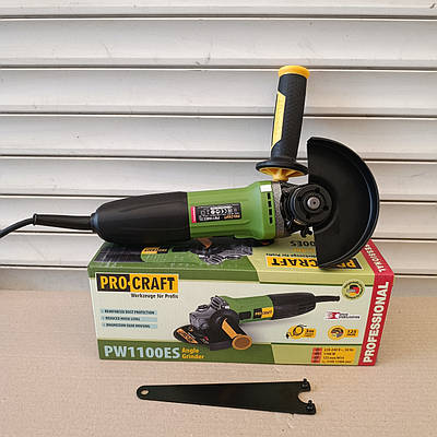 Мережева болгарка Procraft PW1100, 125мм, УШМ Прокрафт, ціна: 1000 ...