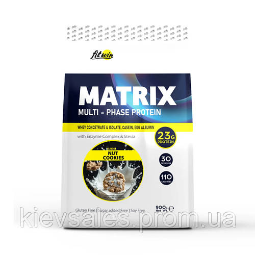 Протеїн FitWin Matrix 900 г Печиво (1086-2023-10-4098), 8863093 596, ціна: 1050 ₴, купити на Prom.ua