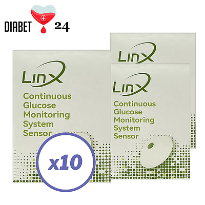 Сенсор LinX CGM (Линкс) - Aidex X 10 уп., цена: 21000 ₴, купить на Prom.ua