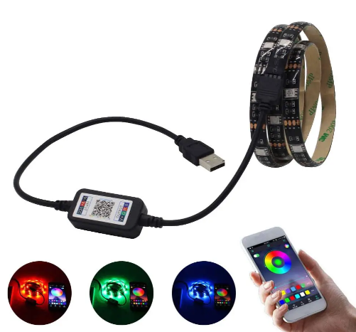 Світлодіодна Bluetooth RGB-стрічка EMCORE 7680 5M RGB USB, цена: 184.99 ₴, купить на Prom.ua