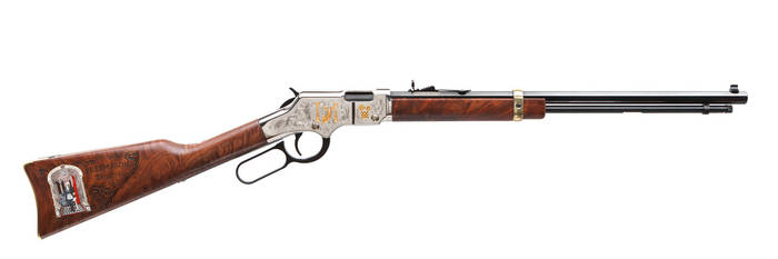 Карабін нарізний H004MAS Henry Golden Boy кал.22LR Masons Tribute ...