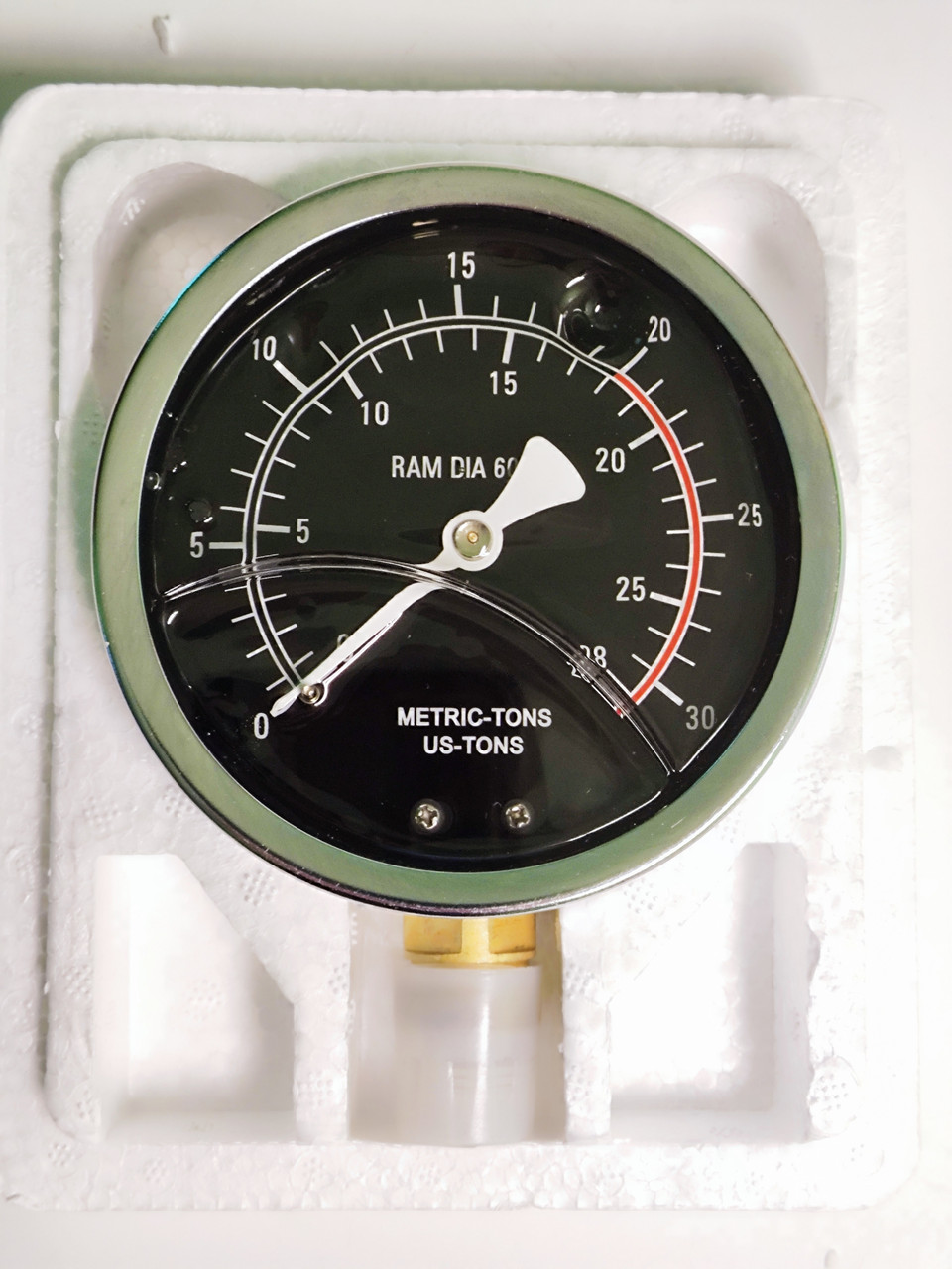 Манометр для преса 20 тонн Profline 97920: продаж, ціна у Харкові. Гідравлічні підлогові преси ...