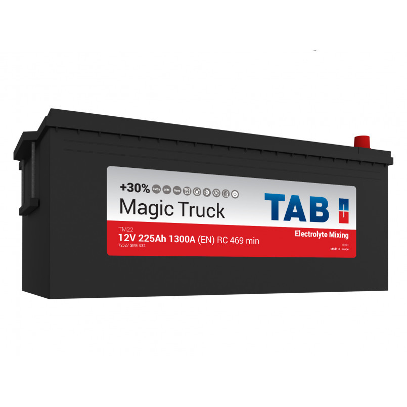 Купити Автомобільний акумулятор TAB Magic Truck 12В 225Агод 1300А(EN ...