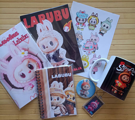 Набір Labubu Лабубу із 7 предметів, ціна: 450 ₴, купити на Prom.ua