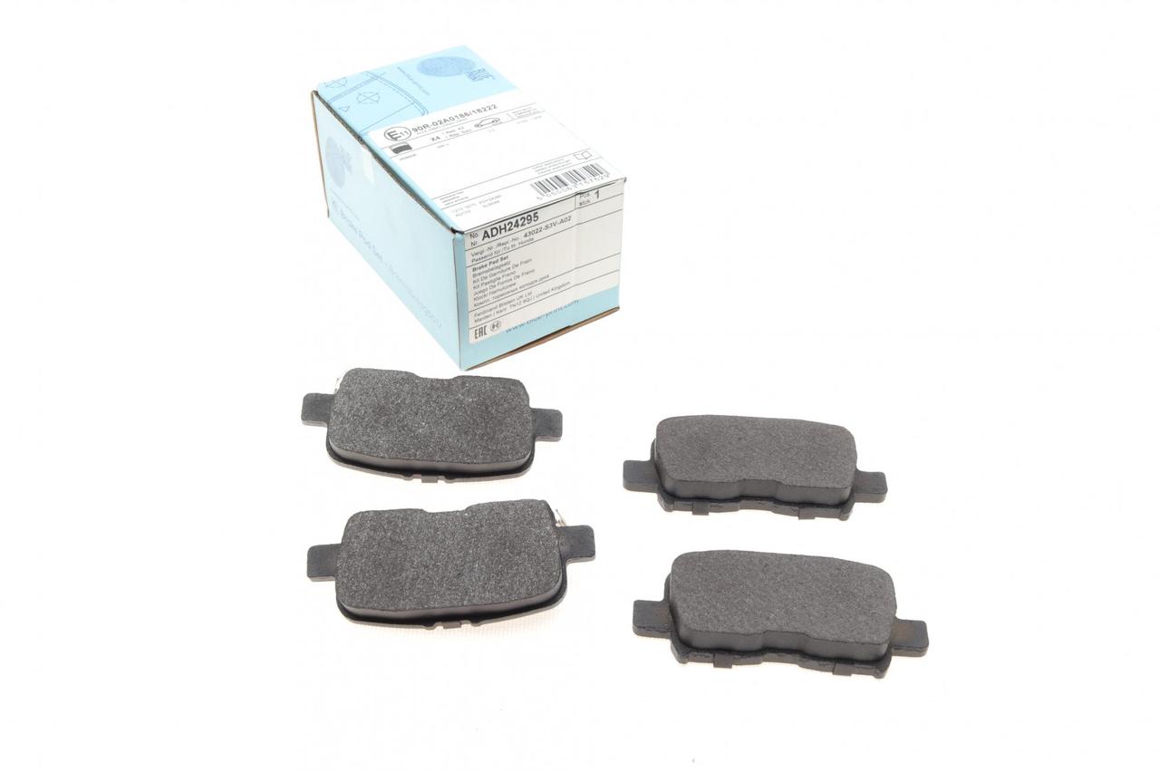 Колодки тормозные задние Honda MR-V/Pilot 02-08 (Blue Print) ADH24295 ...