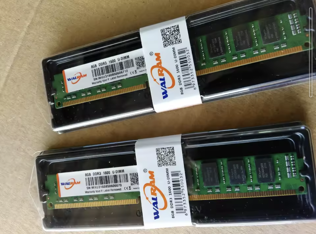 Оперативна пам'ять WalRam низкопрофильная DDR3 8GB 1600mhz AMD та INTEL ...