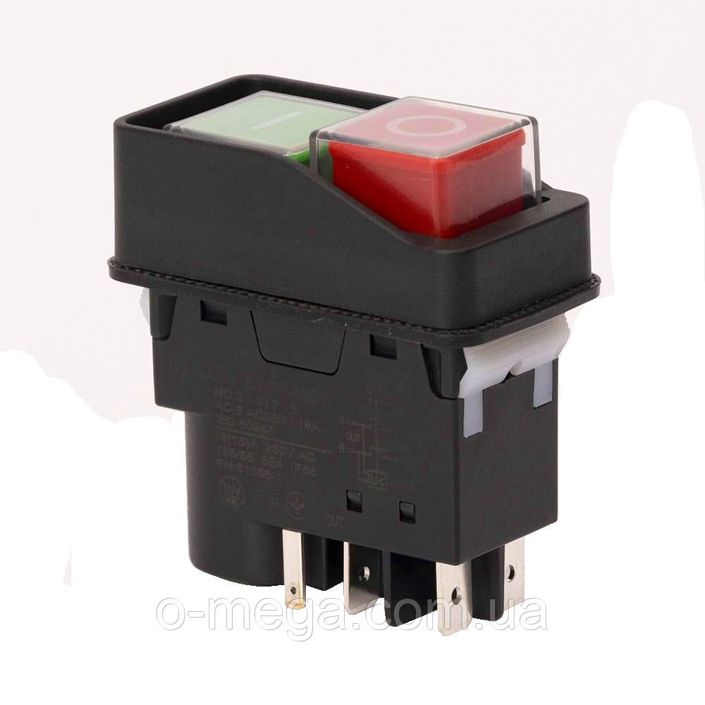 Магнитный пускатель KLD28A (CK21) кнопка двойная на 5 контактов купить ...