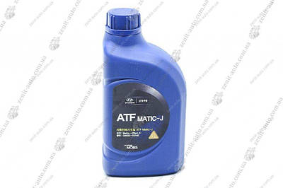 Масло АКПП ATF FLUID-J 1 л Matic-J п/с для пятиступенчатых АКПП A5SR1 ...