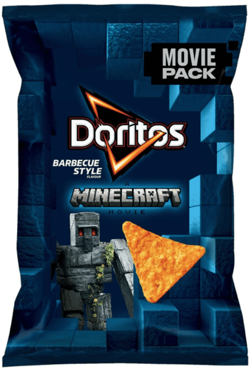 Купить Чіпси Doritos The Minecraft Movie зі смаком барбекю 100г подарки ...