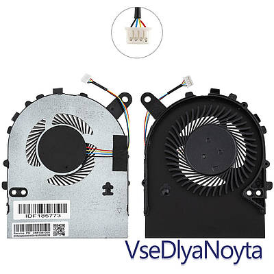 Оригінальний вентилятор для ноутбука Dell Inspiron (3510, 3515, 3525 ...