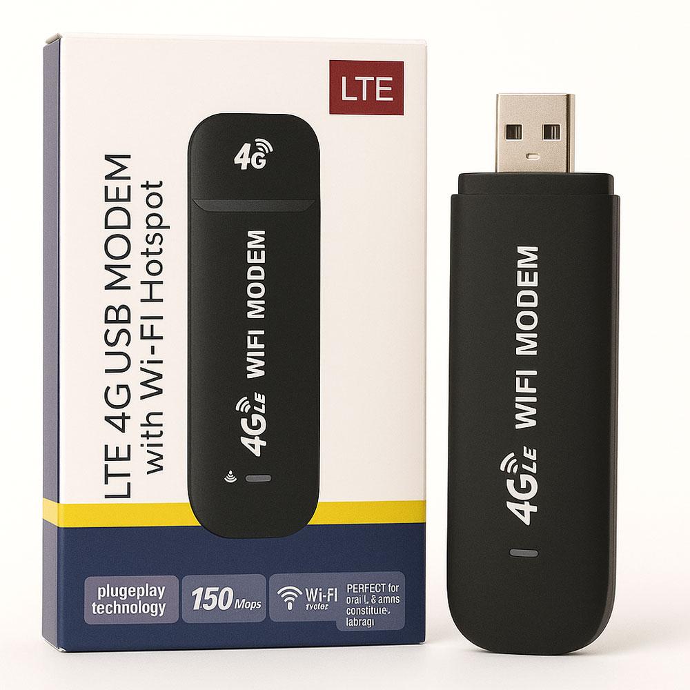 4G модем під SIM карту USB, 150 Мб/с, до 15м / Мобільний модем / 4G роутер / 4G WiFi modem, ціна ...