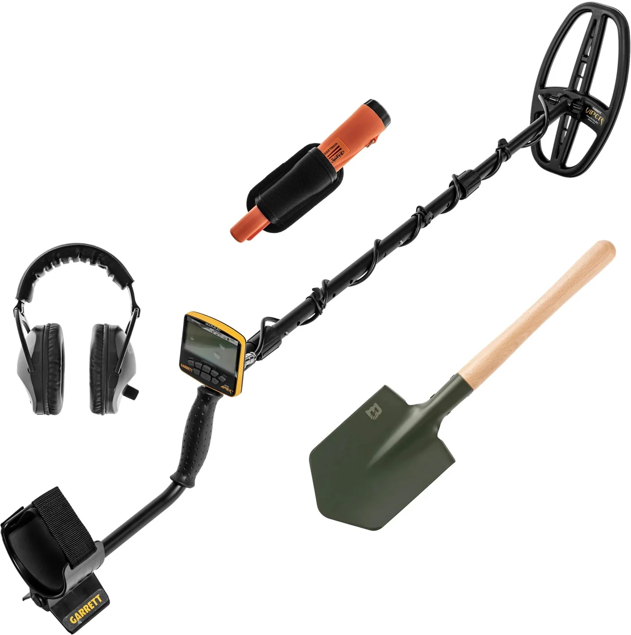 Tm Металошукач Garrett Ace Apex Z Cewką Viper 6X11" + Pro-Pointer At Z-Lynk Saperka Badger ...