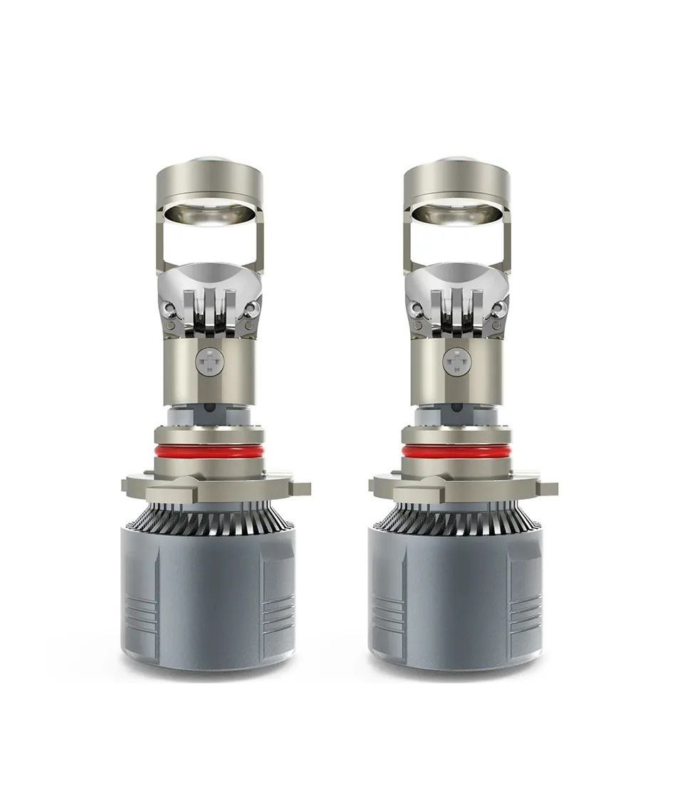 Комплект світлодіодних лінз Sanvi A80 HB3/HB4 (9005/9006) mini bi led ...