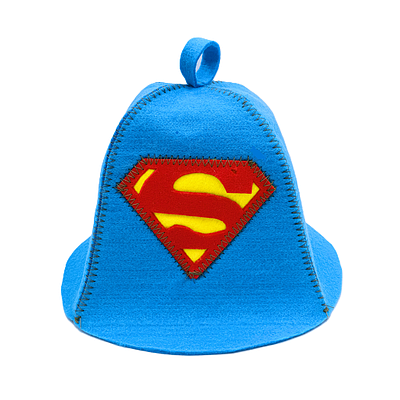 Банна шапка Luxyart SuperMan One Size Синій (XL-459), 8988086, цена ...