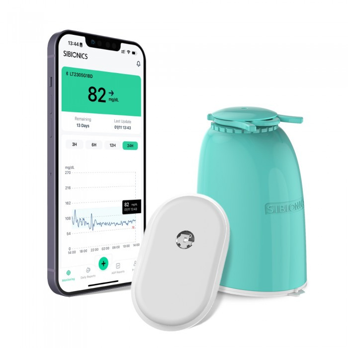 Купити SIBIONICS GS1 - Інноваційна система моніторингу глюкози у Києві ...