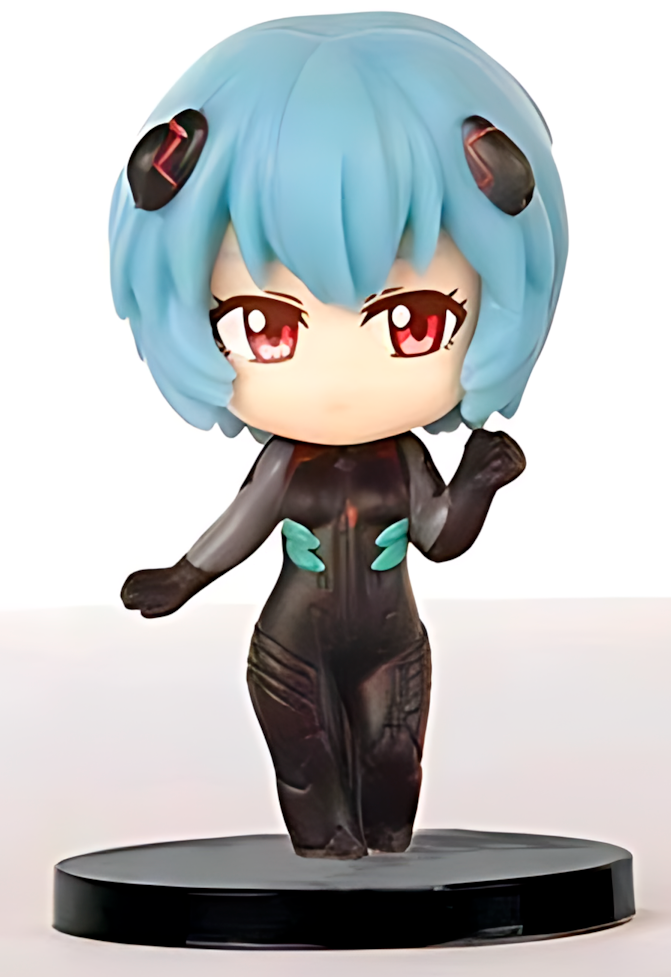 Купити Фігурка Chibi Чібі Rei Ayanami Evangelion Рей Аянамі Євангеліон ...