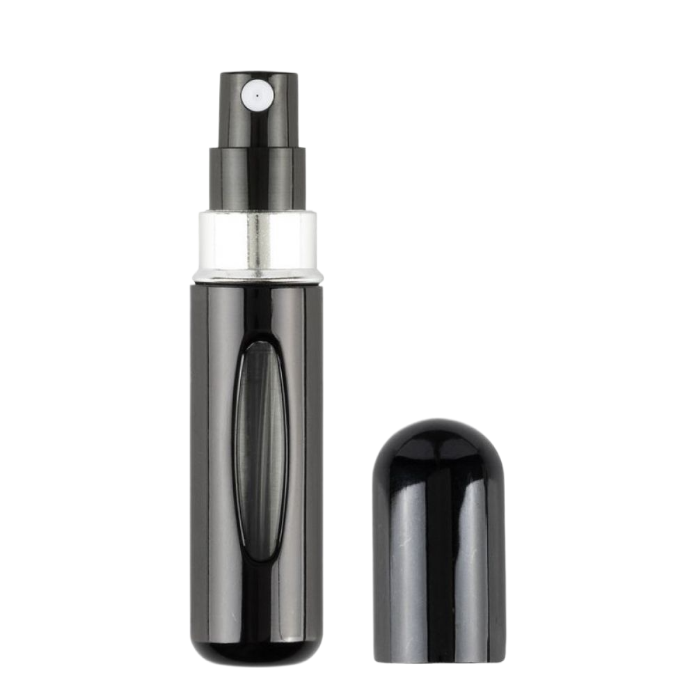 Мини-распылитель для духов аксессуар для поездок емкость 5 мл черный ...