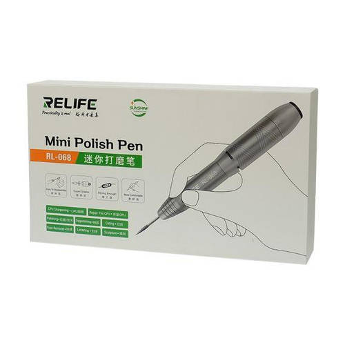 Бормашина Relife RL-068 (набір насадок для гравіювання, шліфування, полірування, регулювання ...