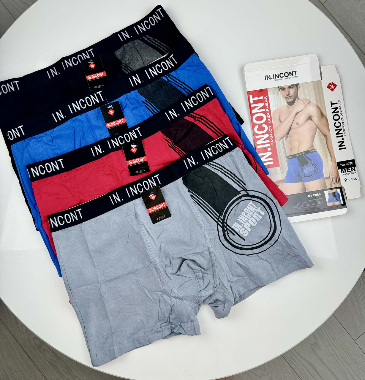 Чоловічі труси боксери In.Incont #8086: продаж, ціна у Харкові. Жіночі ...