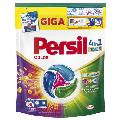 Капсулы для стирки Persil 4in1 Discs Color Deep Clean 68 шт ...