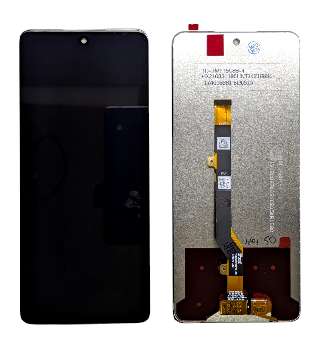 Дисплейный модуль для Infinix HOT 50 5G X6720 с сенсорным экраном, цена ...