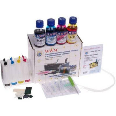 СБПЧ WWM HP Universal №21/129/130/140 (IS.0405) (d371422), ціна: 682 ...