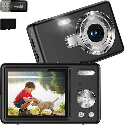 Цифрова мінікамера Digital Camera 4K Ultra HD-48 Mega Pixels HD, 1080P ...