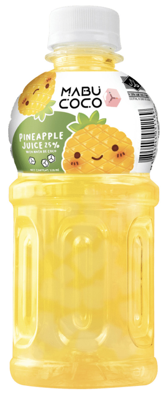 Напій ананасовий із шматочками кокосу 320 мл, MABU COCO: продаж, ціна у ...