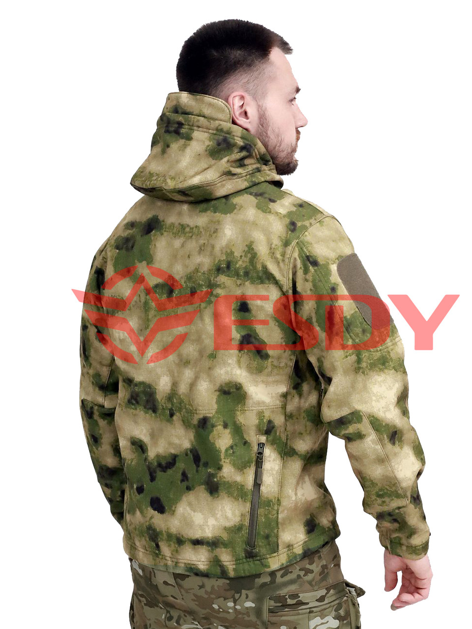 Куртка ESDY Softshell софтшел, тактична 01. A-TACS FG: купити оптом. Ціна від виробника. Товар ...