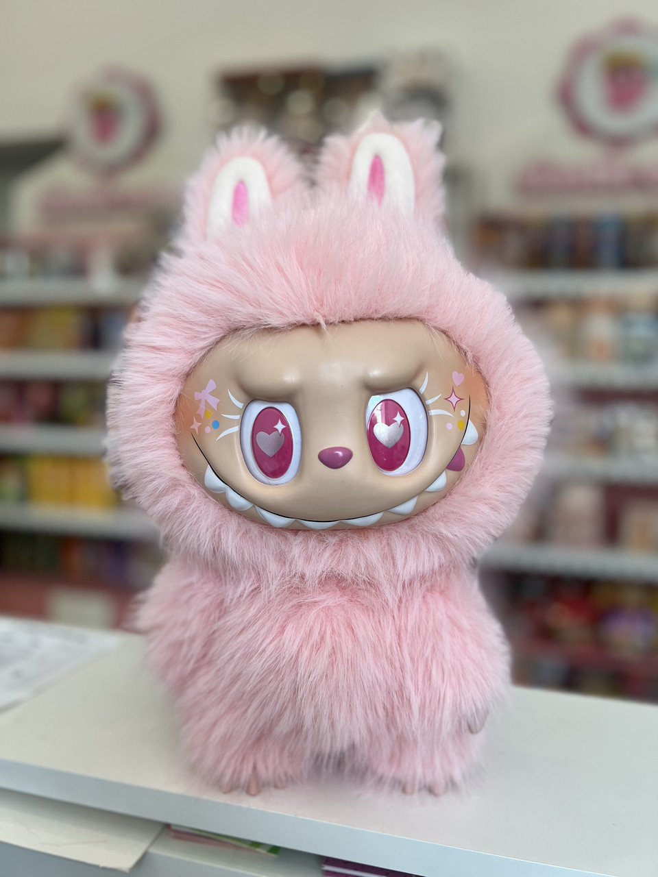 Купить Велика іграшка Лабубу Дракончик Pop Mart Monsters Labubu Pink ...