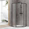 Душова Кабіна Devit Art 2.0 FEN0240B 100х100 См Профиль Чорний Матовий, Прозоре Скло 28220 ...