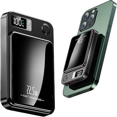 Магнитный Power Bank INIU 10000mAh MagSafe быстрая зарядка, компактный ...