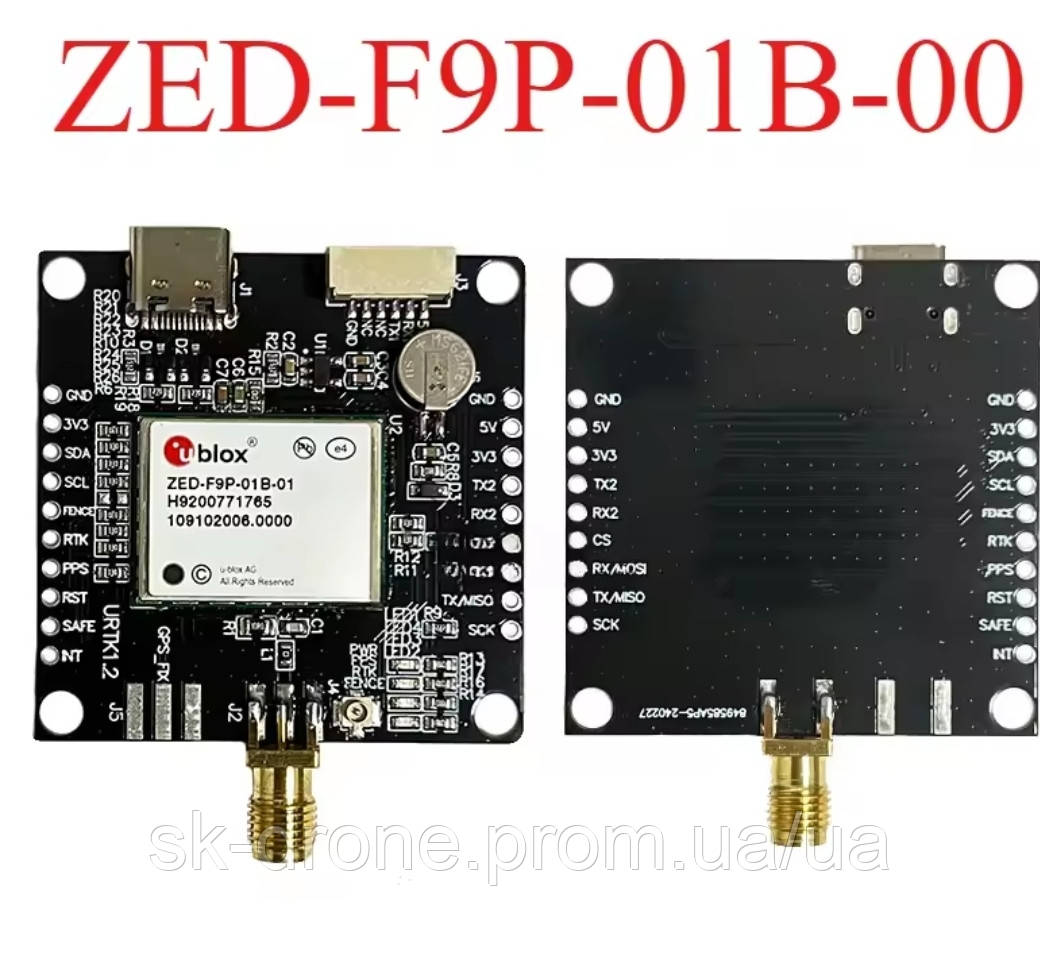 Плата приймача gps ZED-F9P-01B: продаж, ціна у Ужгороді. Запчастини та ...