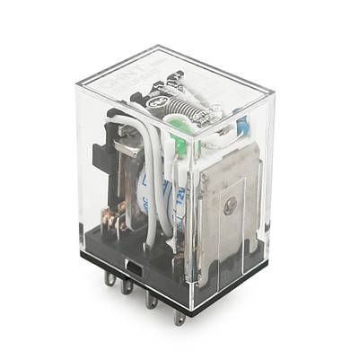 Реле электромагнитное CHINT JZX-22F(D)/2Z, DC12V, контактная группа 4CO ...