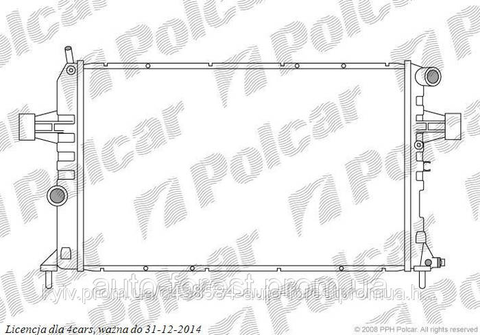 Радиатор Opel Astra G 1.7 TD механика AC+ 600*368 (1300198), цена 2000 ...