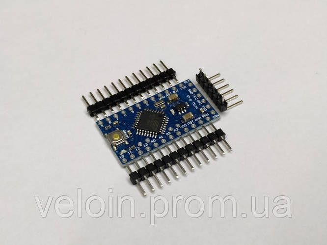 Мікроконтролер Arduino Pro Mini 3.3 V ATMega328, ціна: 94.35 ₴, купити ...