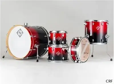 Ударна установка Dixon Fuse Maple Candy Apple Red 10/12/14/16/22 ...