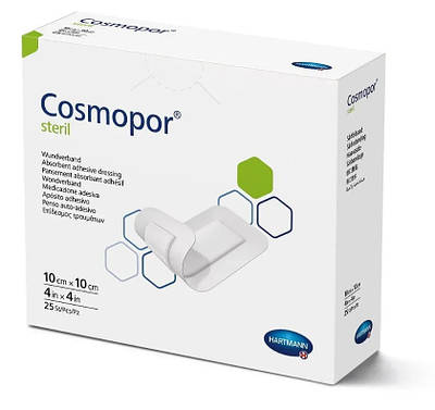 Пов язка пластирна адгезивна абсорбуюча Cosmopor® E steril / Космопор Е ...