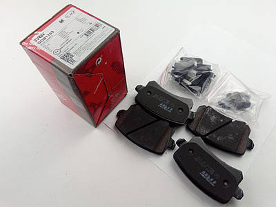 Колодки задні гальмівні VAG, TRW (GDB1763) (JZW698451G), ціна: 1453 ...