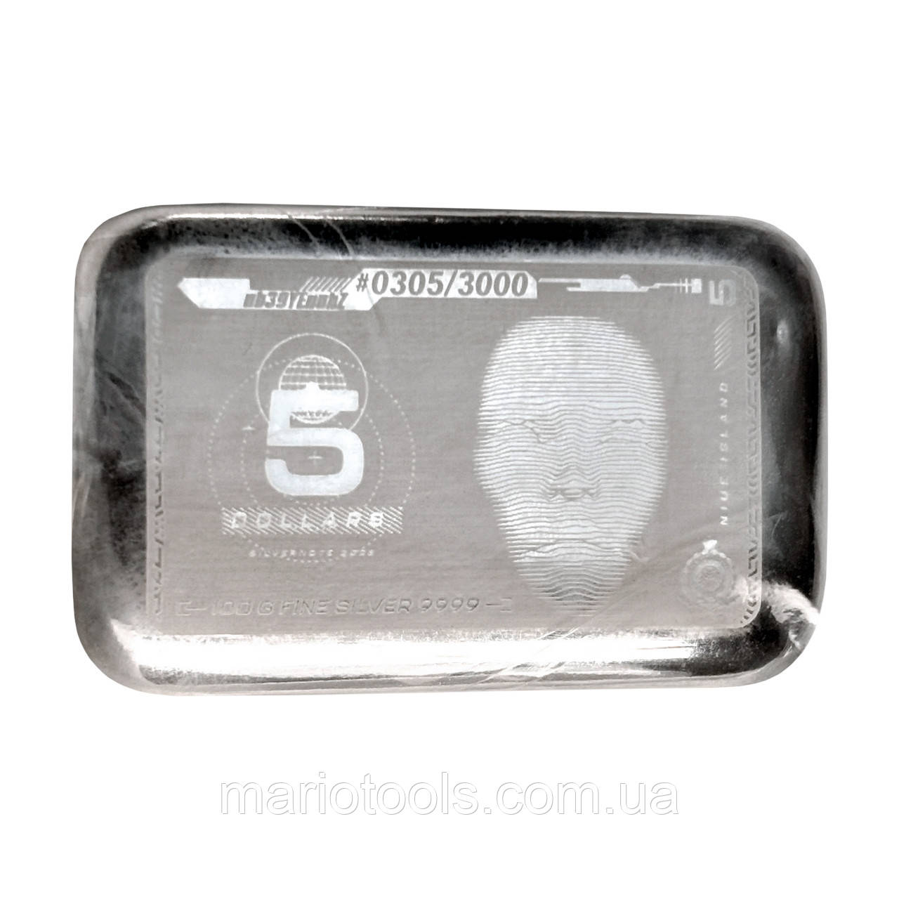 Срібний злиток-купюра 5 доларів Silver Note 100 грам 2025 Ніуе - купити ...