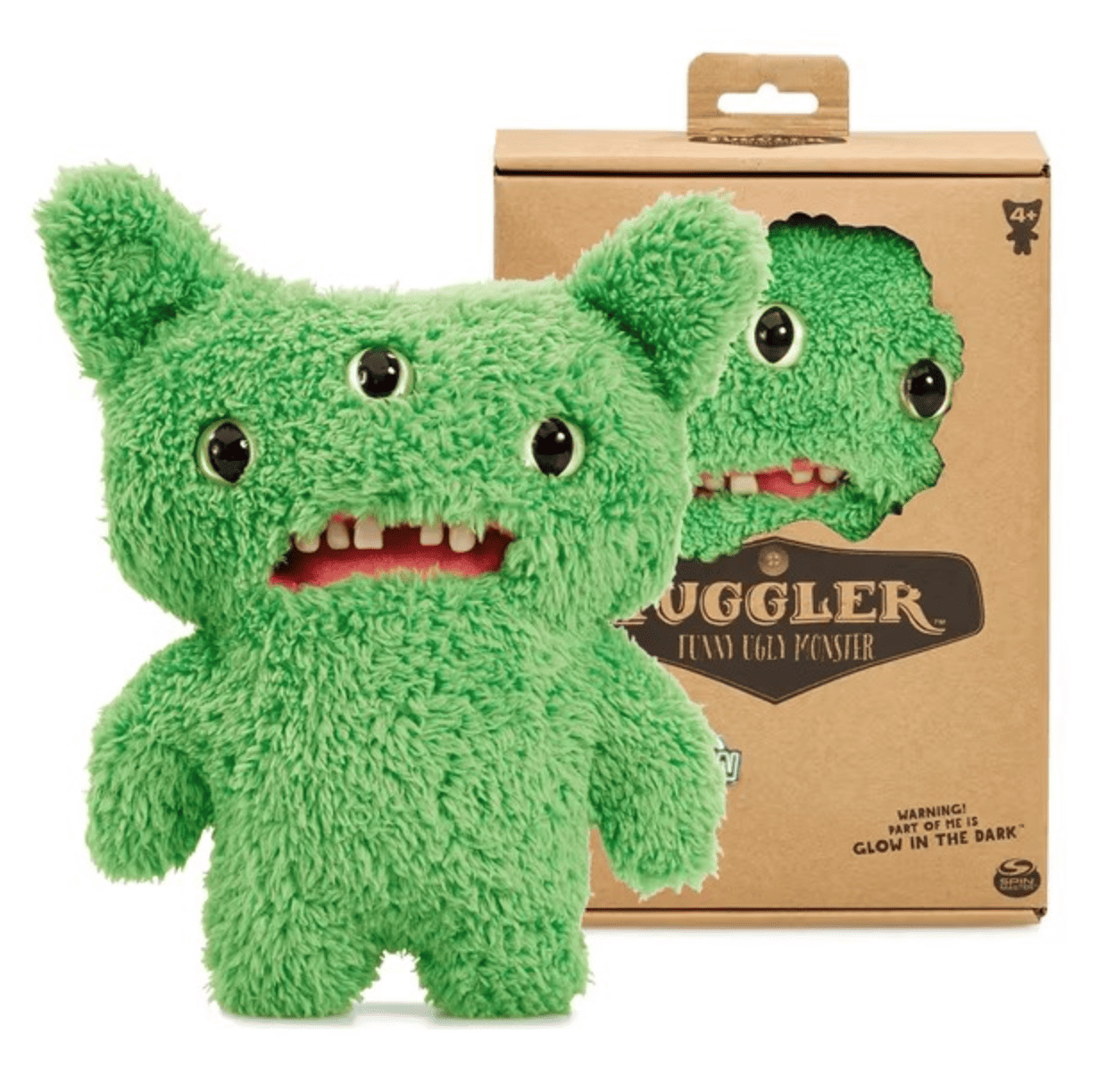 Купить М'яка іграшка Fuggler Funny Ugly Monster FuggGlow Green Reek-O ...