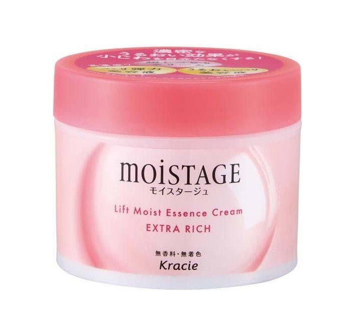 Kracie Moistage Lift Essence Cream Інтенсивно зволожуючий крем з ретинолом та ніацинамідом, 100 г